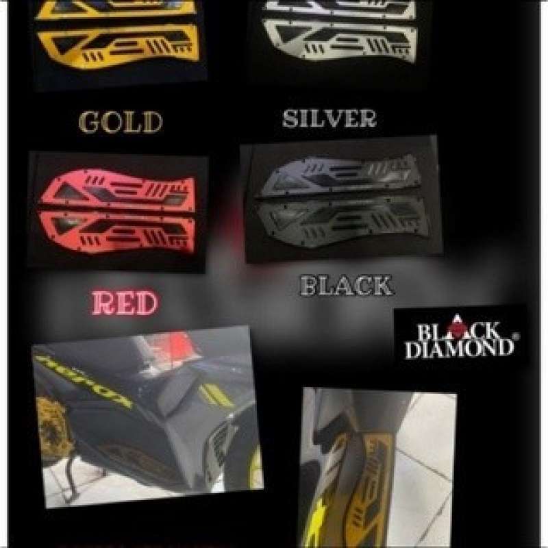 Promo Bordes Karpet Alas Motor All New Aerox-155 2021-2022 Black ...