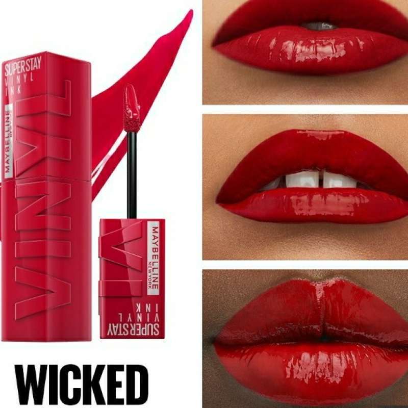 Promo Maybelline Superstay Vinyl Ink Lipcream 50 Wicked Diskon 23% di ...