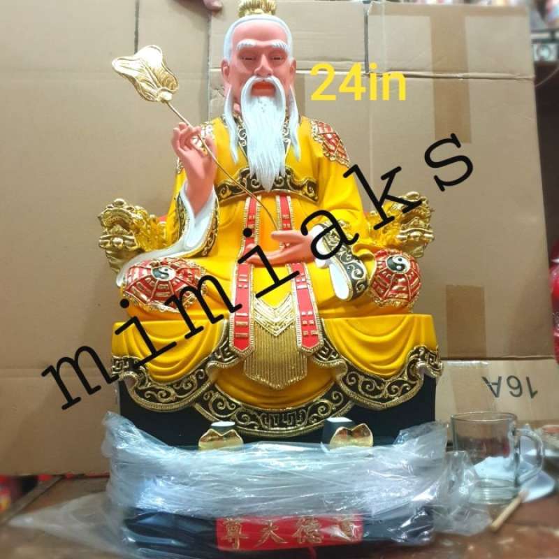 Promo Patung Dewa Tai siong lo kun/ Thai Shang lao Jin 24 fiber Diskon ...