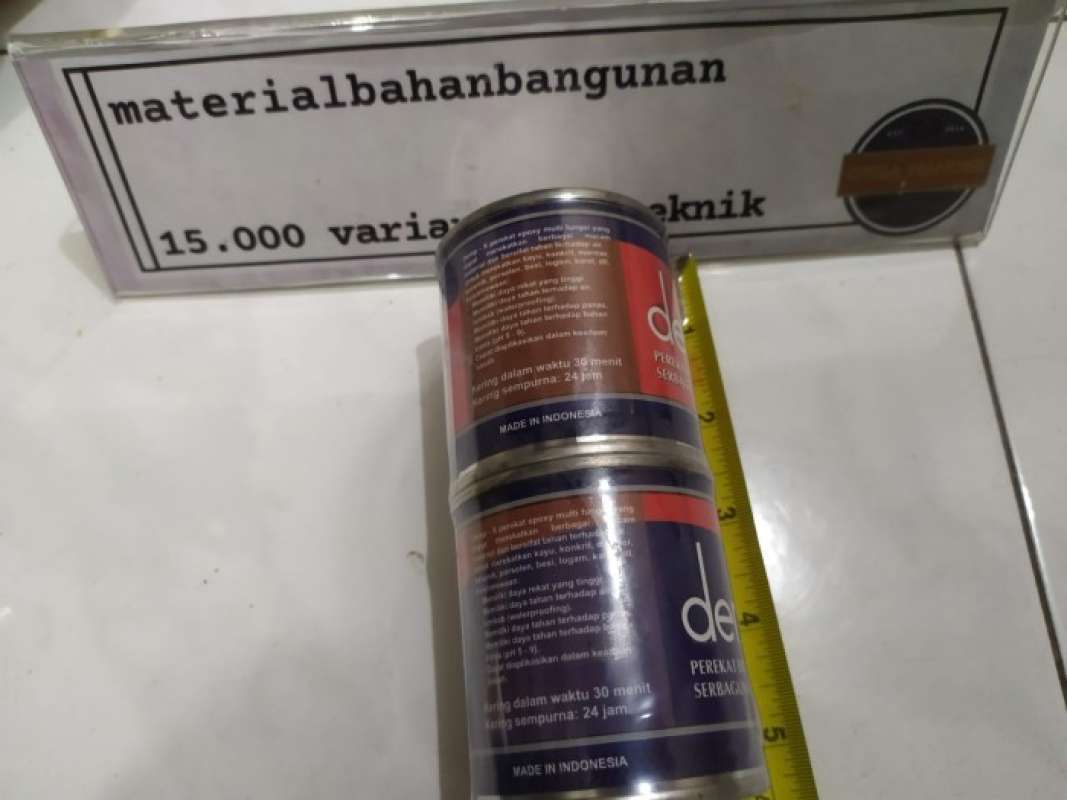 Promo Lem Penambal Besi Merekatkan Kayu Marmer Dempul Bak Mandi 2 ...