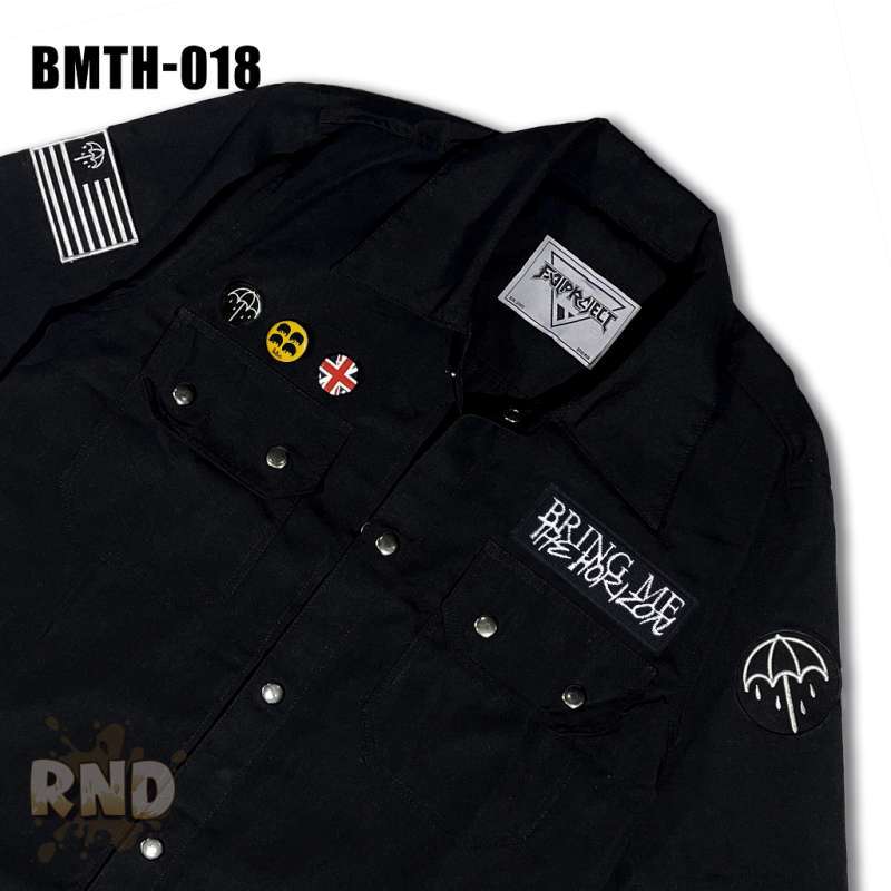 Promo New Arrivals Field Jaket Semi Parka Full Patch Bmth Original ...