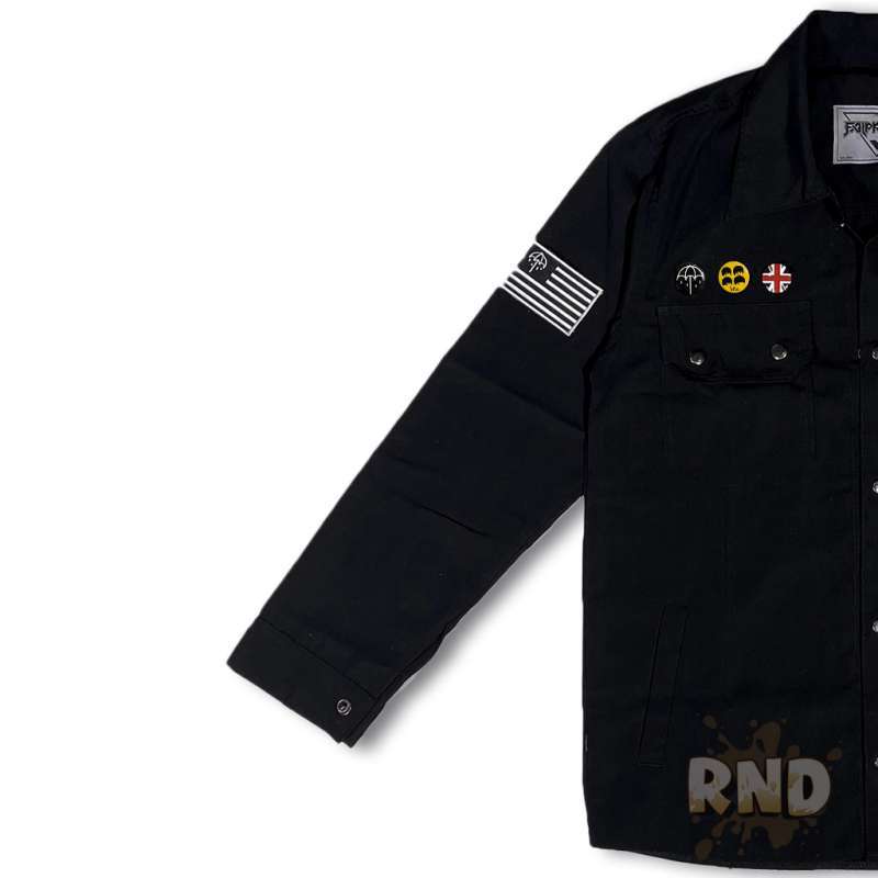 Promo New Arrivals Field Jaket Semi Parka Full Patch Bmth Original ...