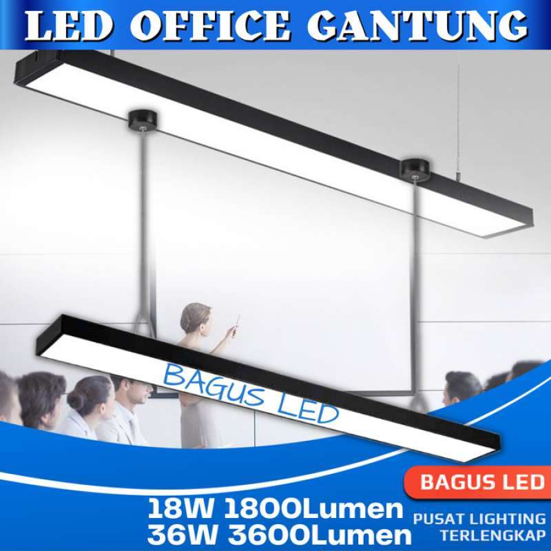 Promo Lampu Gantung LED Downlight Plafon Lampu Office Kantor Hanging ...