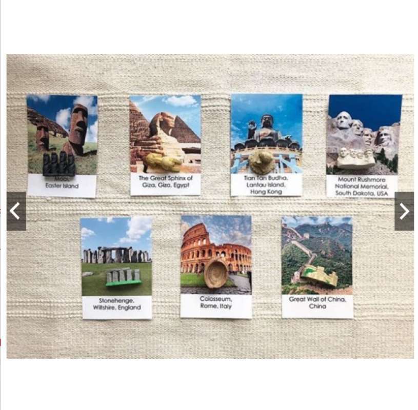 Jual Safari Ltd World Landmarks Toob - Card Di Seller Game Montessori ...