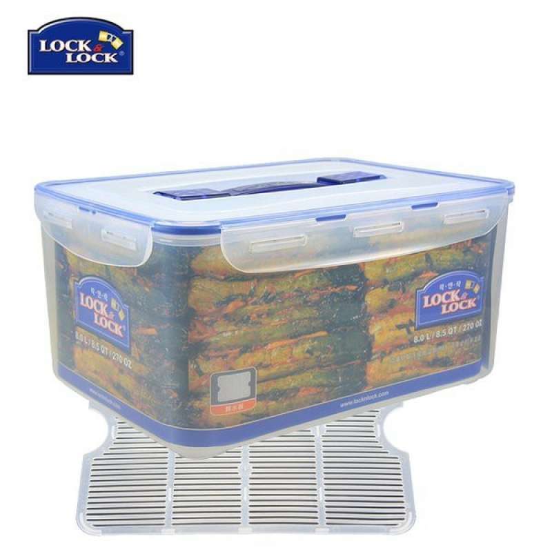 Promo Lock & Lock N Lock Hpl884 Rectangular Food Container 8L Tray ...