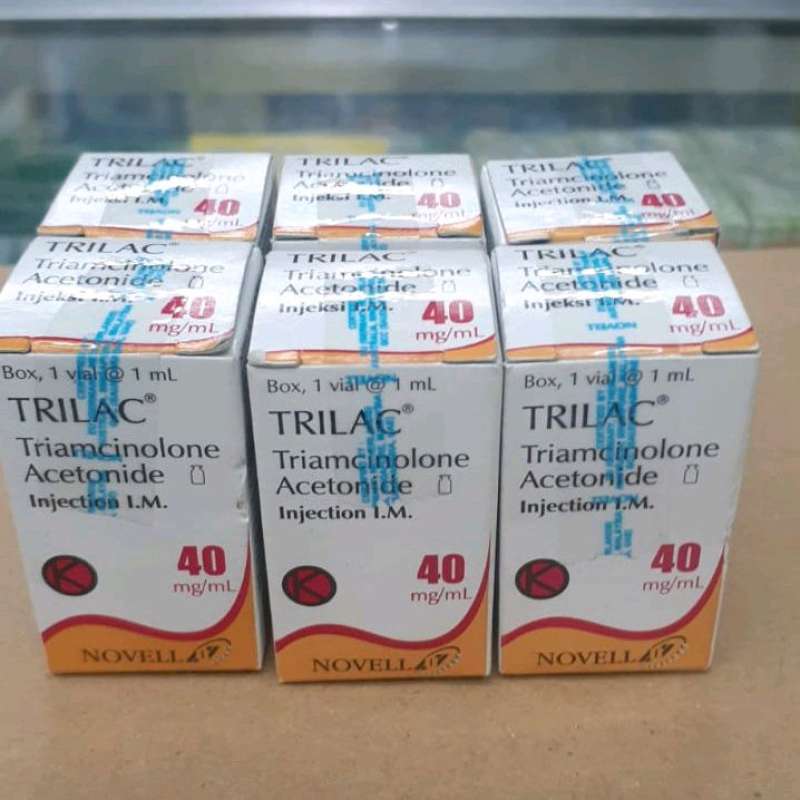 Jual Tri lac 40mg Inj Box (Resep dokternya, foto aja kertas biasa) di ...