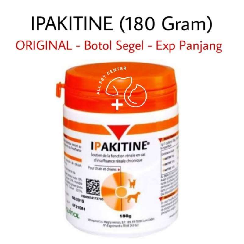 Promo Ipakitine For Dogs and Cats Botol Segel Isi 180 Gram ORIGINAL ...