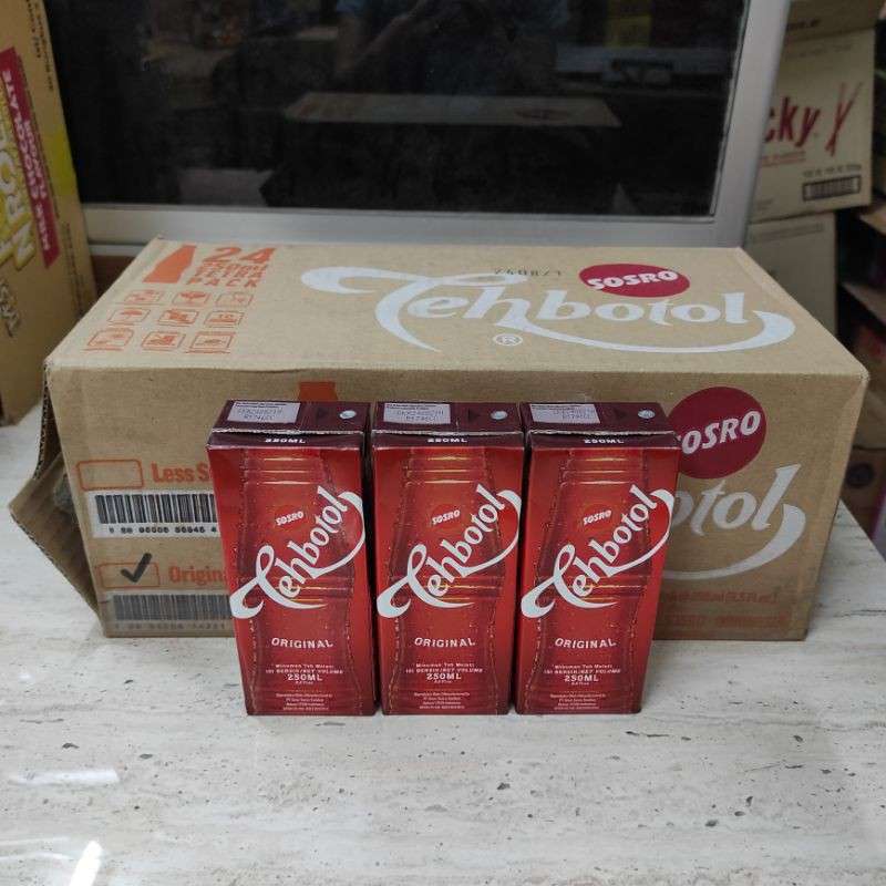 Jual Teh Botol Sosro Kotak 250 Ml 1 Dus Isi 24 Pcs Di Seller Sinarjaya_shoes - Kedung Badak ...