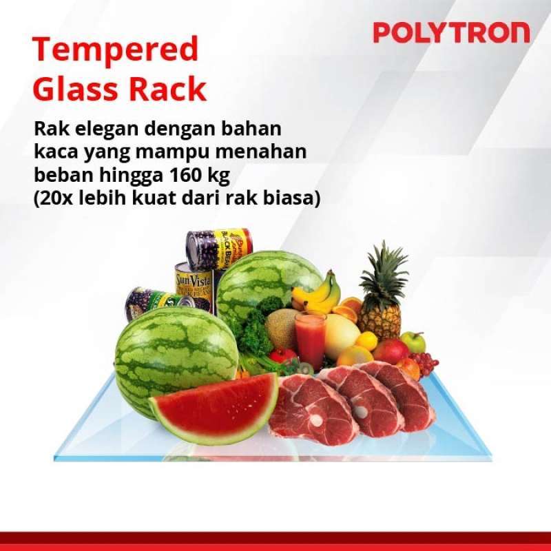 Jual Polytron Prb 159 B/r Kulkas 1 Pintu Metallic 150 Liter Di Seller ...