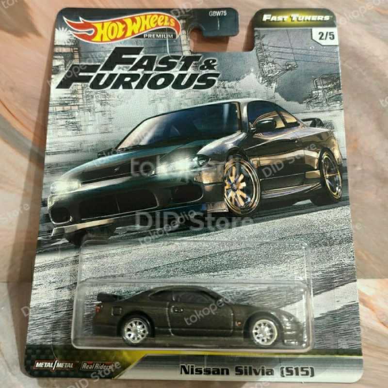 Promo Hot Wheels Premium Nissan Silvia S15 Fast And Furious Diskon 23% ...