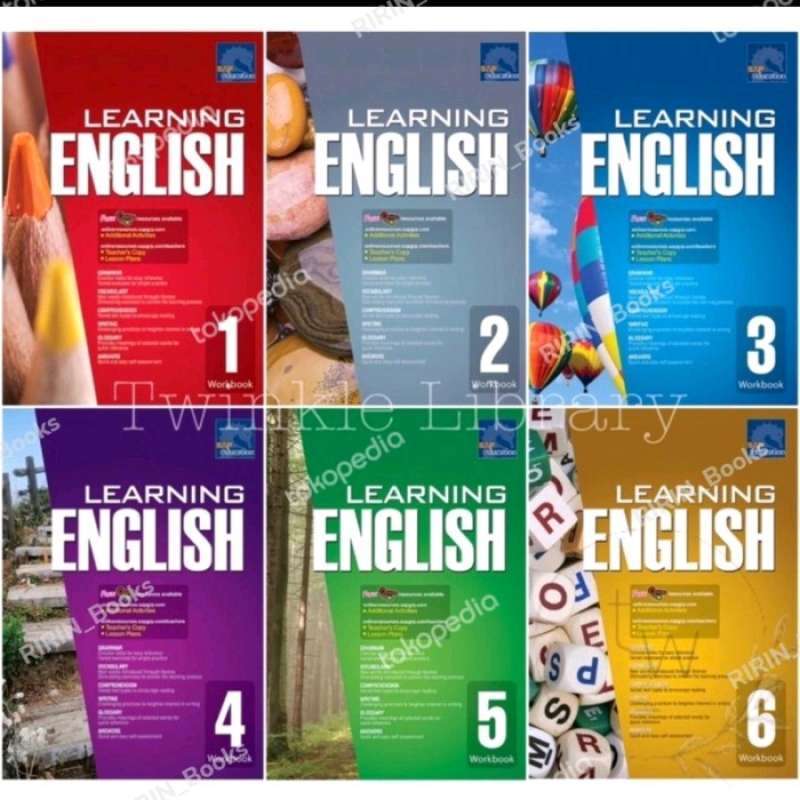 Promo buku SAP Education Learning ENGLISH Workbook 1 2 3 4 5 6 - 6 ...