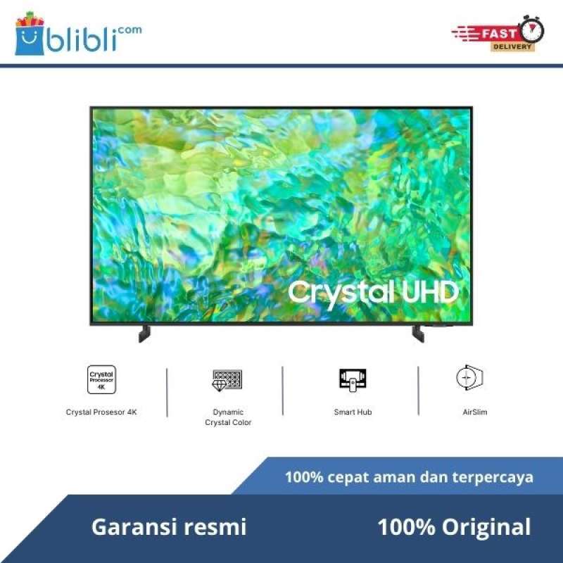 Jual SAMSUNG 85CU8000 SMART TV 85 INCH CRYSTAL UHD 4K SLIM DESIGN ...