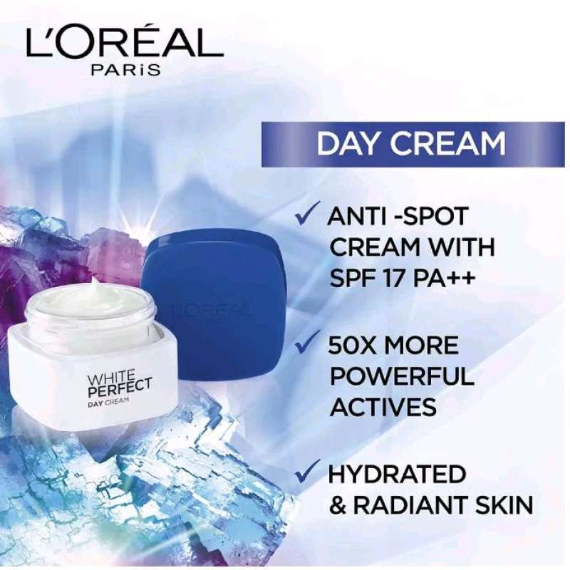 Jual L'oreal White Perfect Day Cream Spf 17 Pa ++ Di Seller Rumahhijau ...