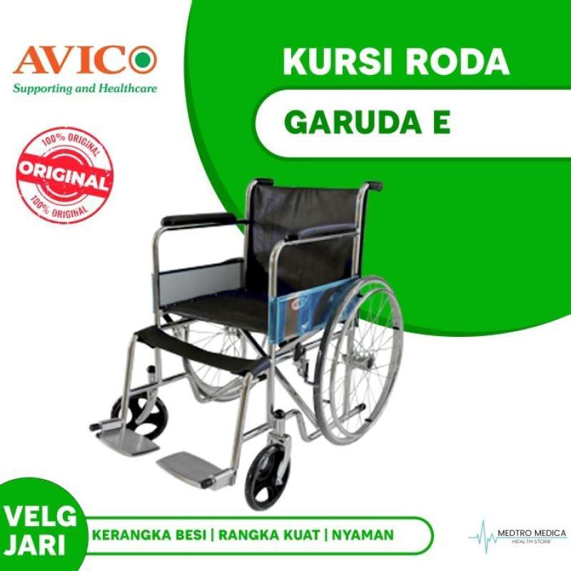 Jual KURSI RODA AVICO GARUDA E HITAM VELG JARI/AVICO/KURSI RODA ...