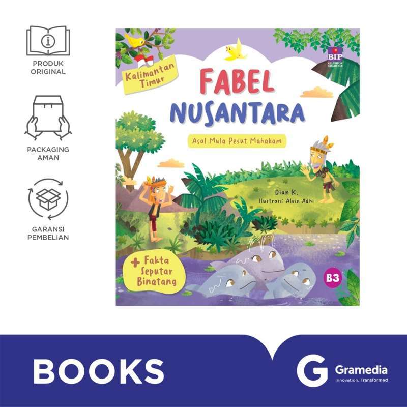 Promo Seri Fabel Nusantara Kalimantan Timur Asal Mula Pesut Mahakam ...