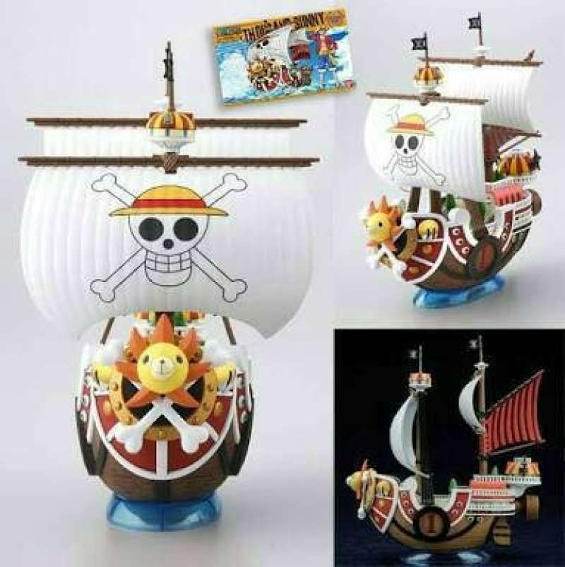 Promo grandship sunny go thousand sunny kapal one piece figure unik ...