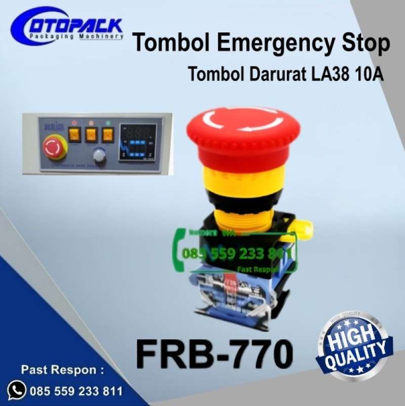 Promo Tombol Emergency Stop Push To Switch Off Tombol Darurat La38 10A ...
