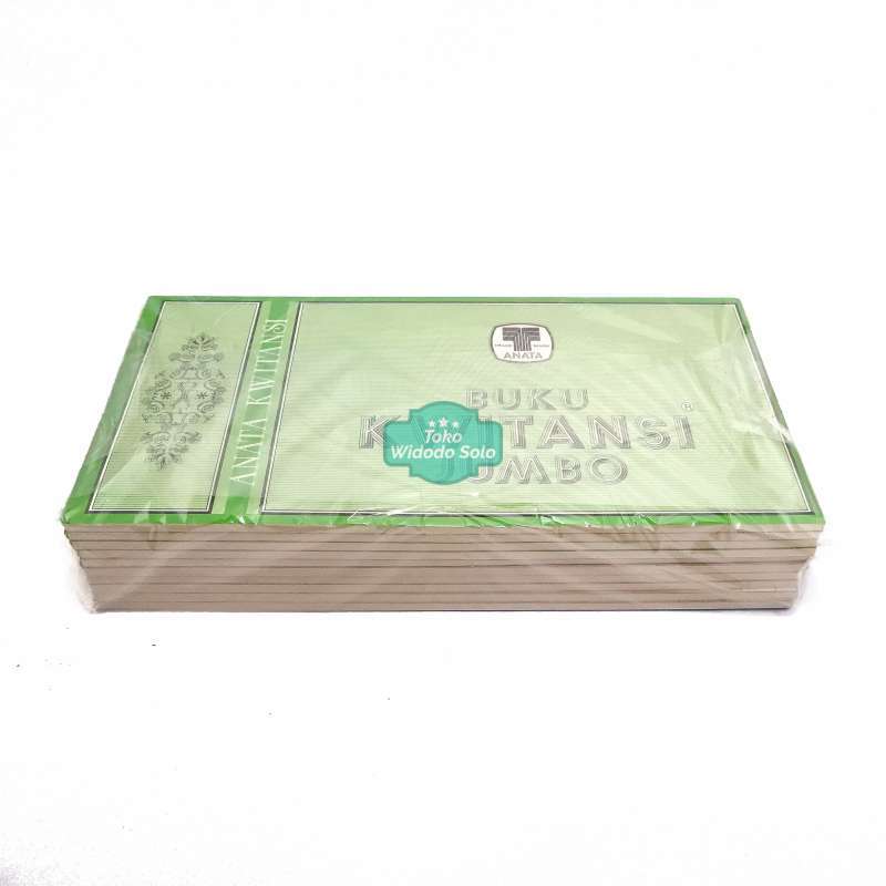 Jual Buku Kuitansi Jumbo Anata 1990 12x24cm 50 Lembar Stok Lama - 1 ...