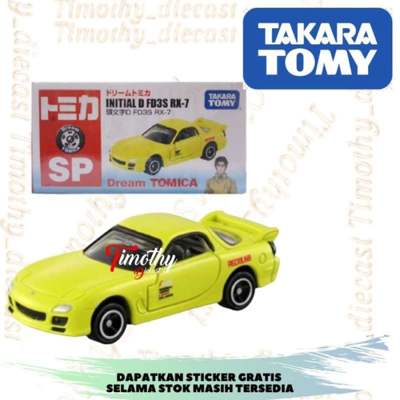 Promo TOMICA SP INITIAL D FD3S RX 7 KUNING DREAM TOMICA Diskon 23% di Seller Venomancer store ...