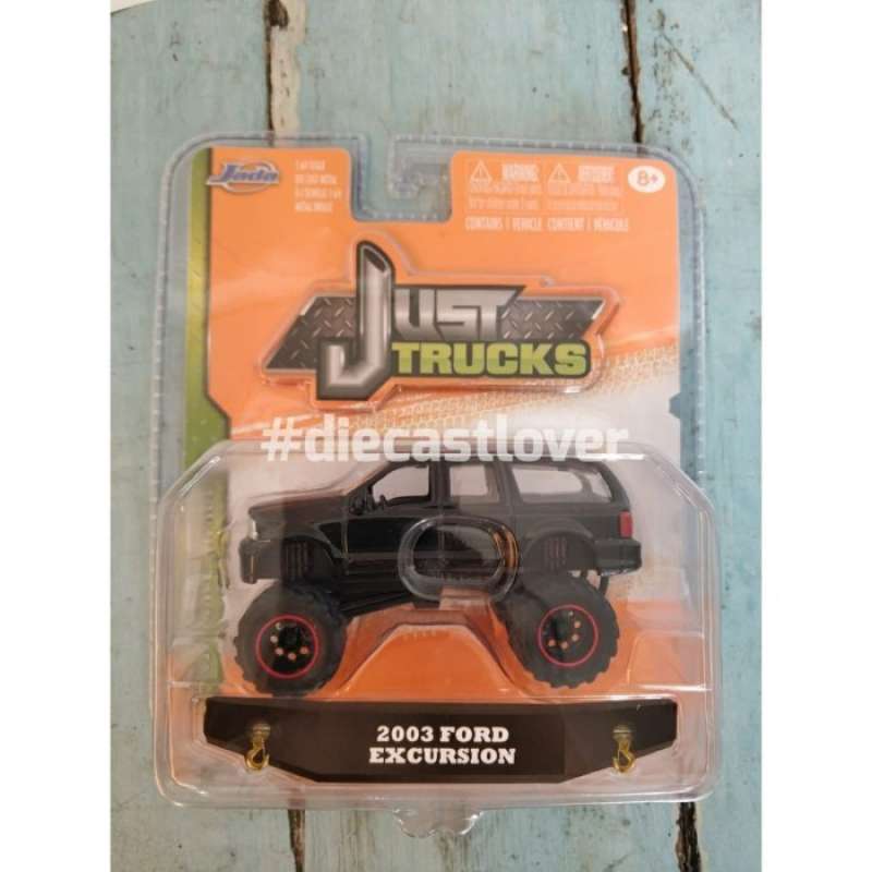 Promo Jada Just Trucks Ford Excursion Hitam 1:64 - Diecast Diskon 23% ...