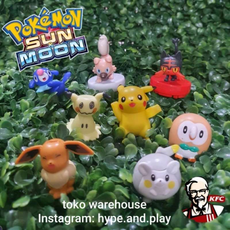 Promo Pokemon Figure Poke Ball KFC 2021 (Mainan Pokemon KFC) (Complete ...