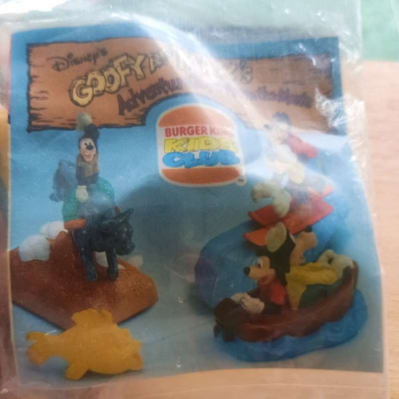 Promo Burger King Goofy & Max's Adventure Toys from the Movie USA 1995 ...