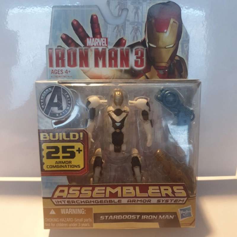 Promo Hasbro Marvel Iron Man 3 Assemblers Starboost Iron Man Diskon 23% ...
