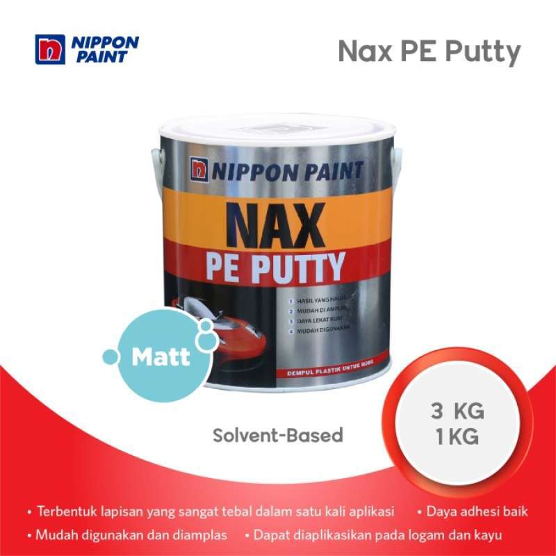 Promo NIPPON NAX PE PUTTY -1KG- CAT DEMPUL MOBIL NIPPON PAINT Diskon 44% di Seller Tokoku-7 ...