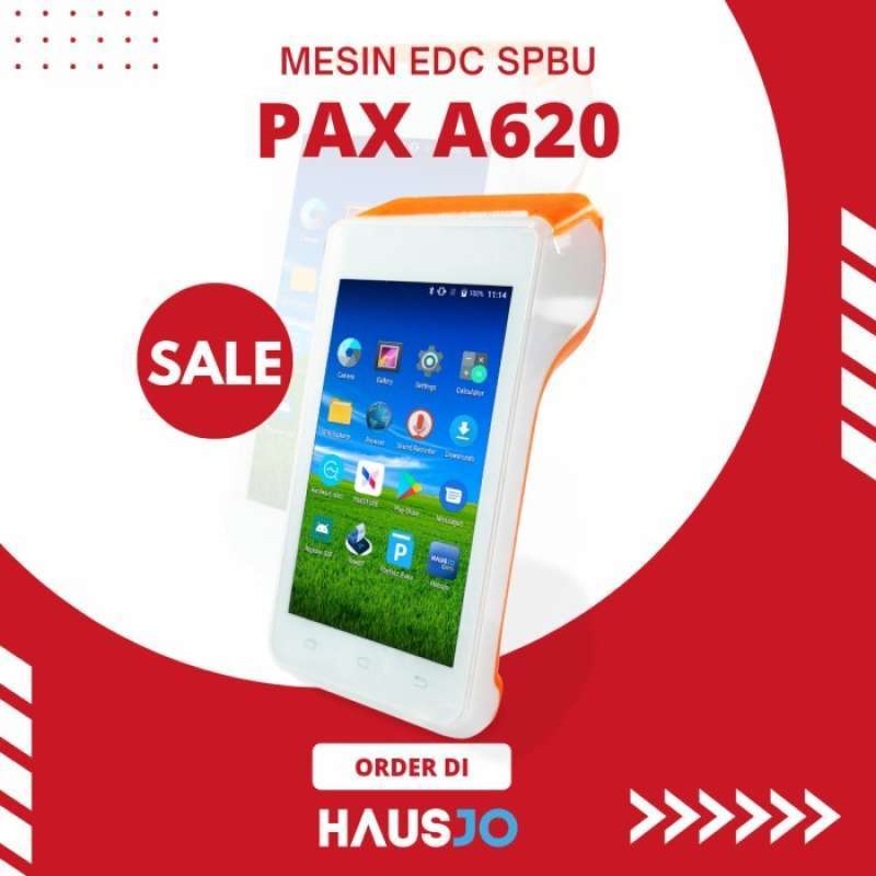 Promo Mesin Pos Android Spbu Pax A620 Diskon 23% Di Seller Cuanz Store ...