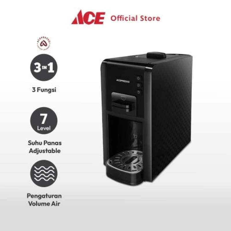 Promo Ace - Acepresso Coffee Maker Capsule 3 In 1 - Hitam Diskon 23% Di ...