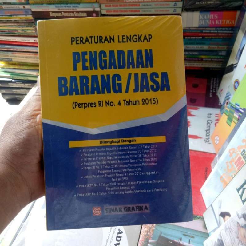 Jual Peraturan Lengkap Pengadaan Barang Jasa di Seller Zenoo Store ...