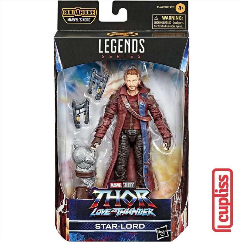 Promo Hasbro Marvel Legends Series F1409 Star Lord Thor Love Thunder ...