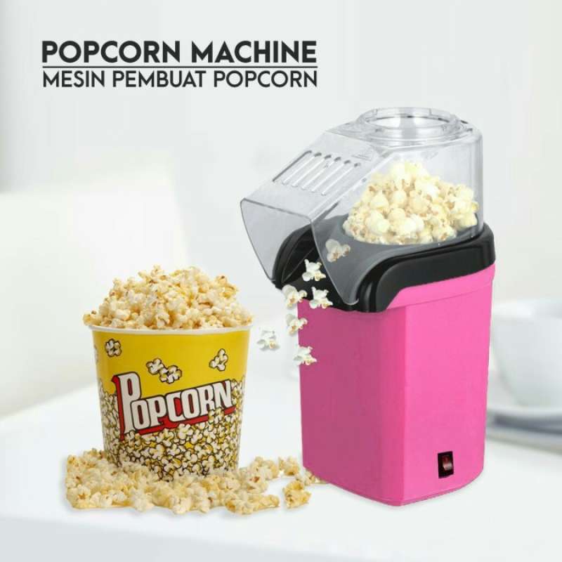 Jual Alat Mesin Pembuat Jagung Pop Corn Elektrik Mini Popcorn Maker ...