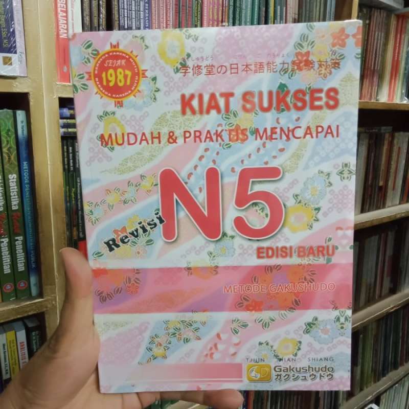 Promo buku kiat sukses N5 metode gakushudo Diskon 26% di Seller Gempita ...