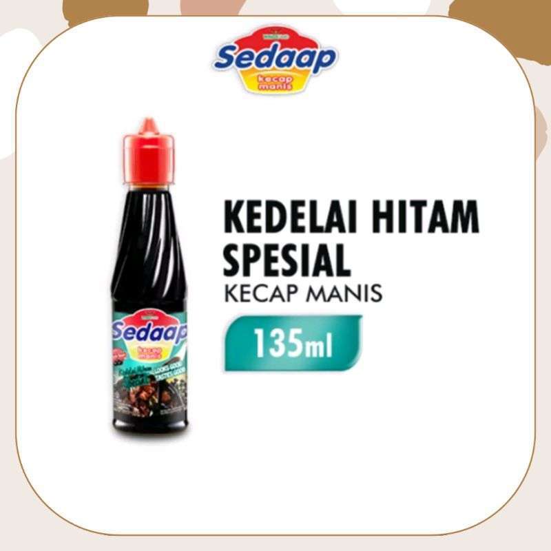 Promo Sedaap Kecap Sedap Kecap Manis Kedelai Hitam Spesial 135 ml ...