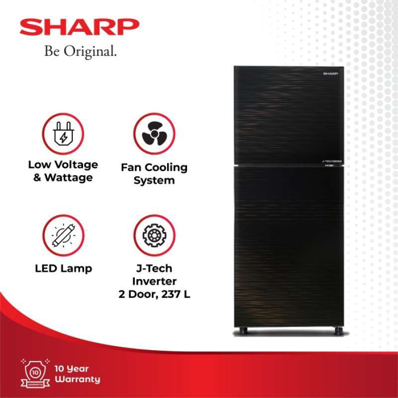Promo Sharp | Sj-326Xg-Ms Kulkas Kecil 2 Pintu Small 2 Door Refrigerator Diskon 23% di Seller ...