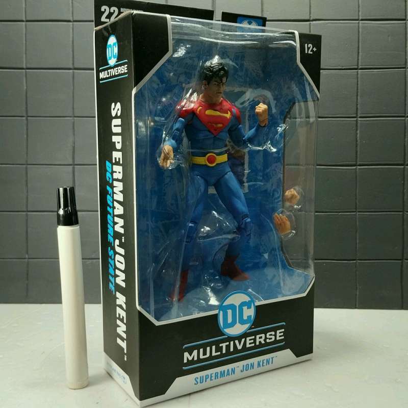Jual mainan action figure Mcfarlane dc multiverse superboy jon kent ...