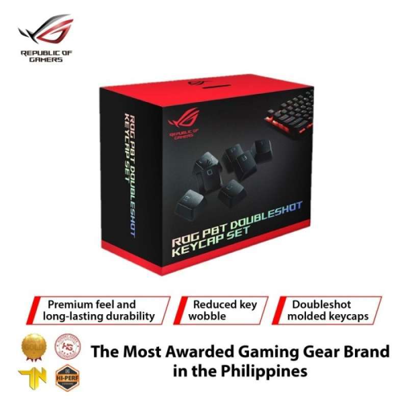Jual ASUS ROG PBT Doubleshot Keycap Set di Seller Indah Komputer - Tegal Alur, Kota Jakarta ...