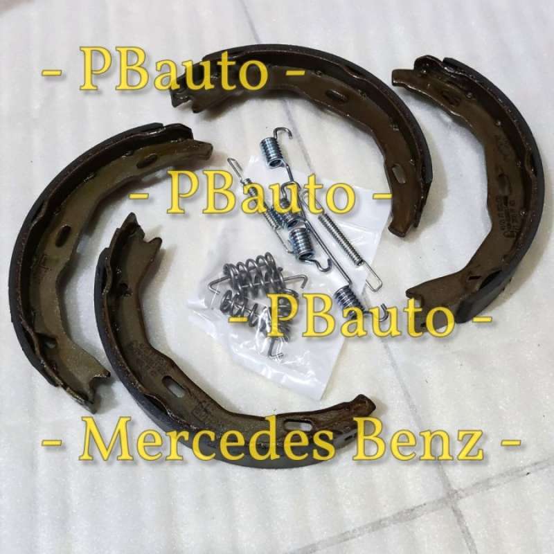 Promo Kampas Rem Tangan w204 Mercedes Benz Part / Brake Shoe Mercy ...