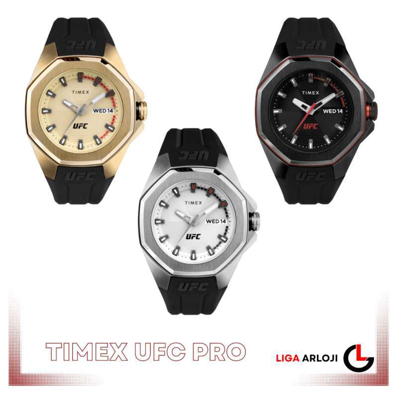 Promo Timex Ufc Pro - Jam Tangan Timex Analog Pria Silicone Strap ...