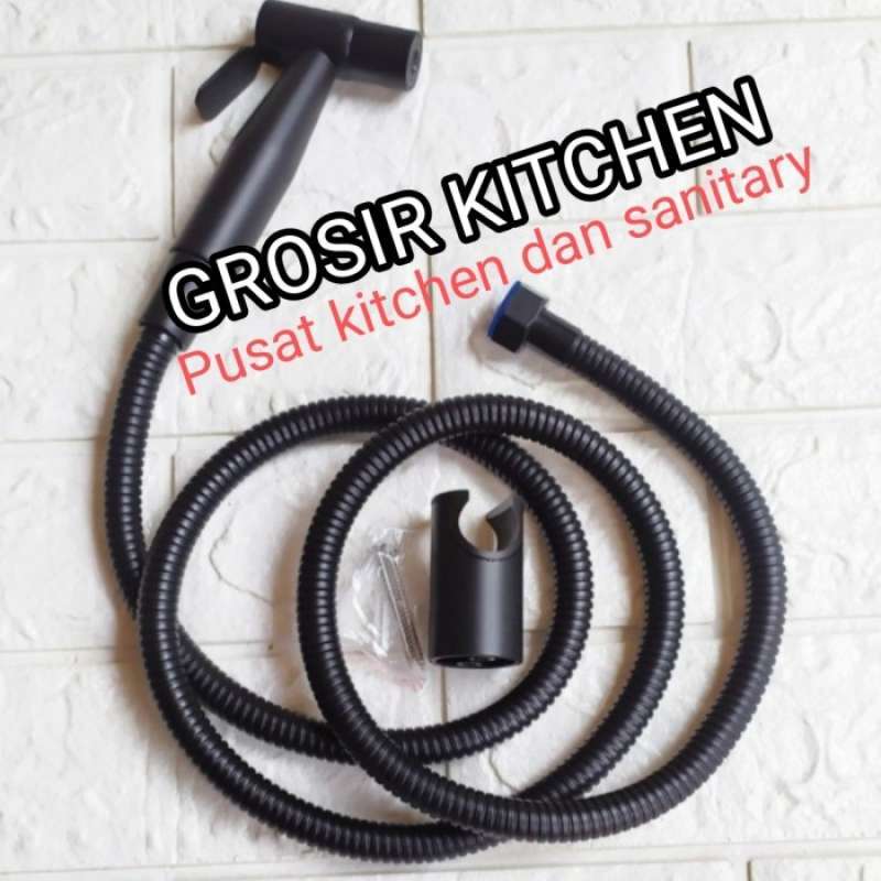 Promo Jet Shower Toilet Hitam Stainless Sus 304 Diskon 23% di Seller ...