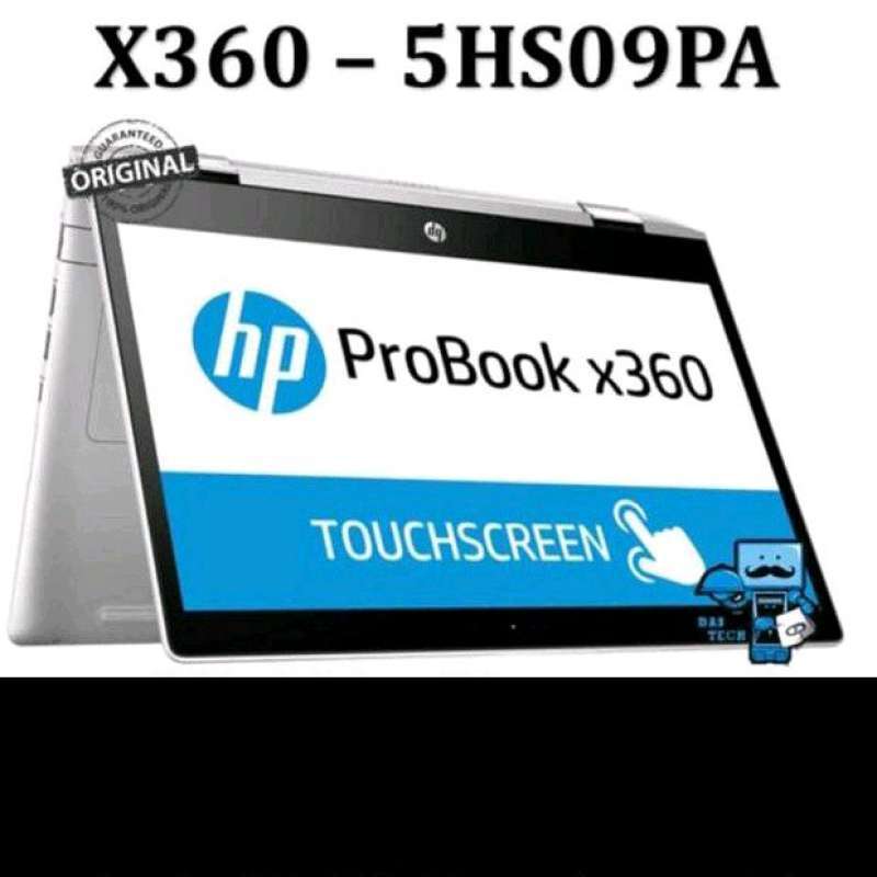 Jual HP PROBOOK X360 G1 CORE I5 GEN 8TH RAM 8GB SSD 256GB LAYAR 14 INCHI TOUCHSCREEN LIKE NEW Di