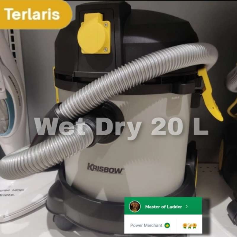 Promo Krisbow Penghisap Debu Basah Kering 20Ltr / Krisbow Vacuum Cleaner - Multicolor Diskon 23% ...