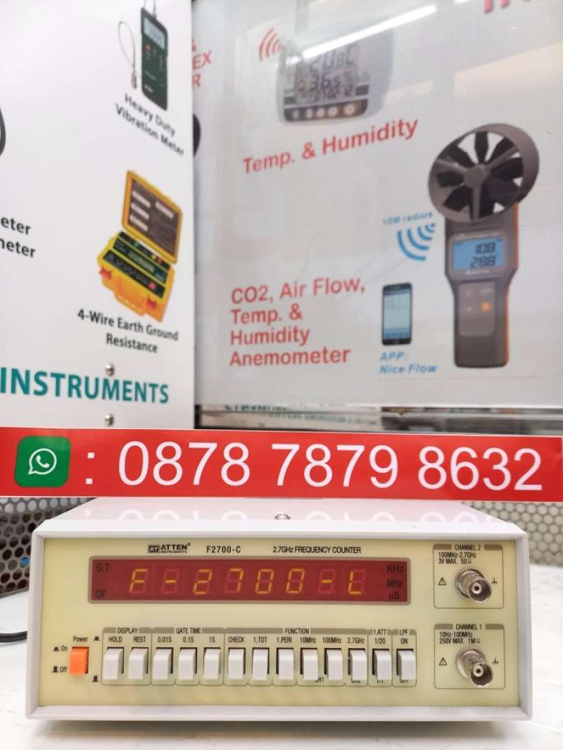 Jual Frequency Counter Atten F2700c Di Seller Holica Store - Kalibata ...