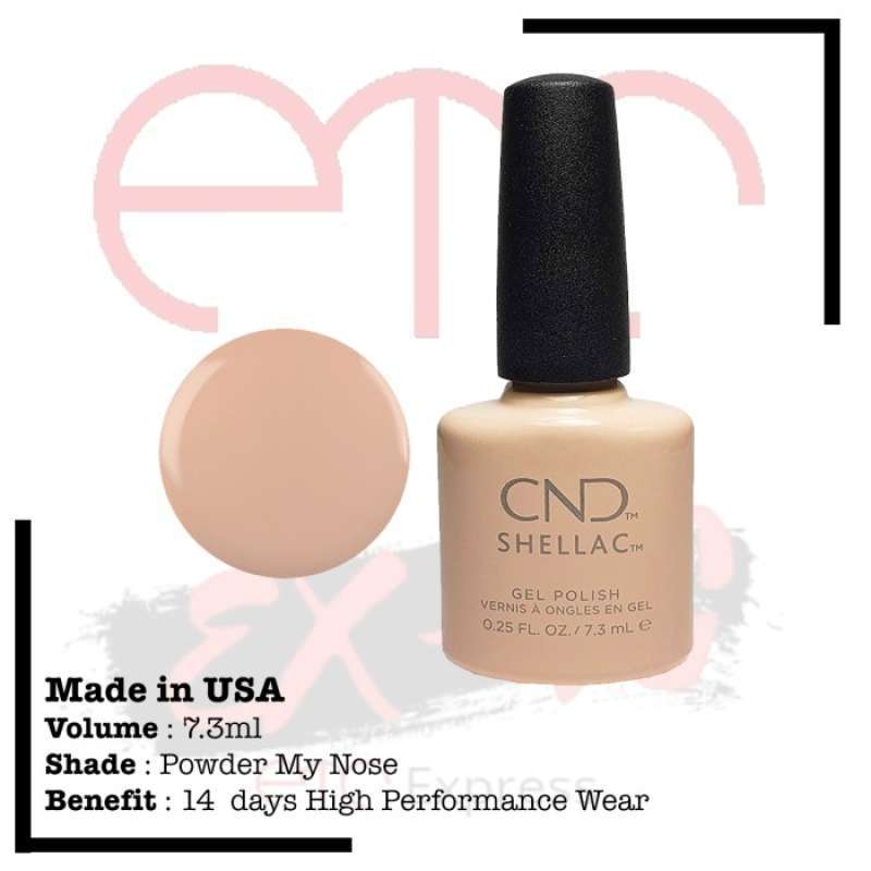 Shellac Powder My Nose