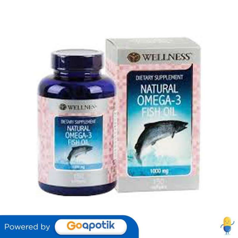 Jual Wellness Omega-3 1000 Mg Box 150 Softgel Di Seller Apotek Finda ...