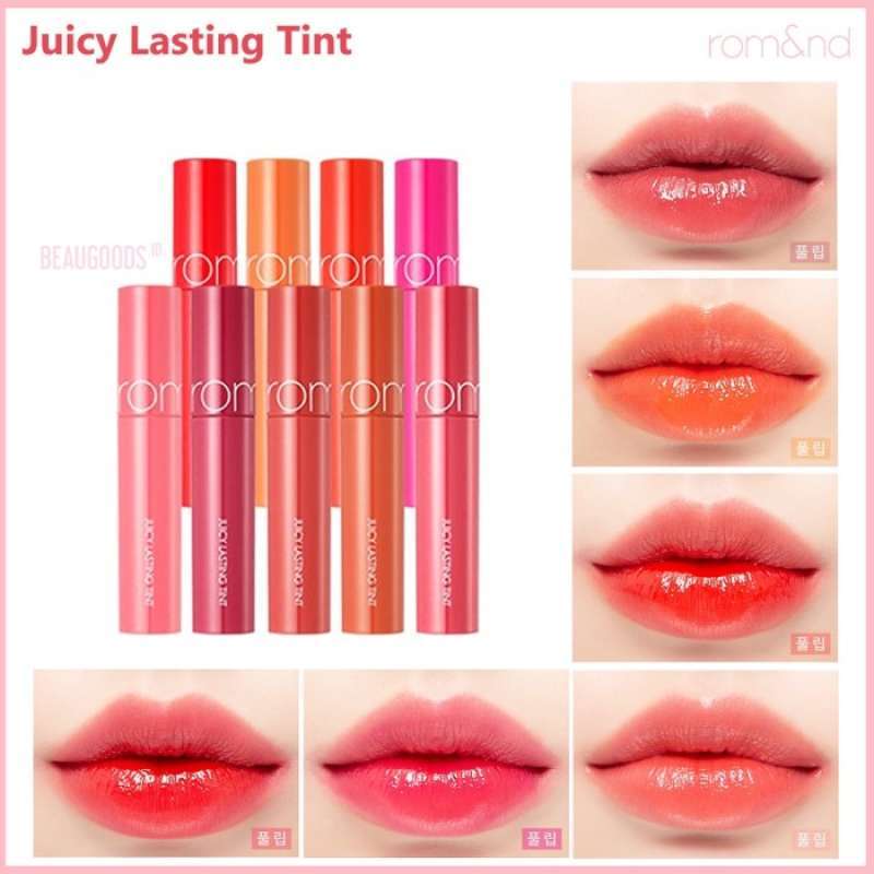 Promo LIP TINT Romand Juicy Lasting Tint Diskon 23% di Seller Wukong ...