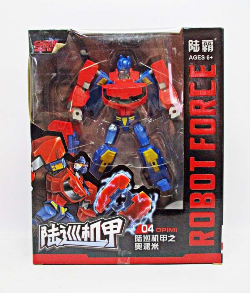 Promo Mainan Robot Transformers Wei Jiang Robot Force Land Mecha 04 ...
