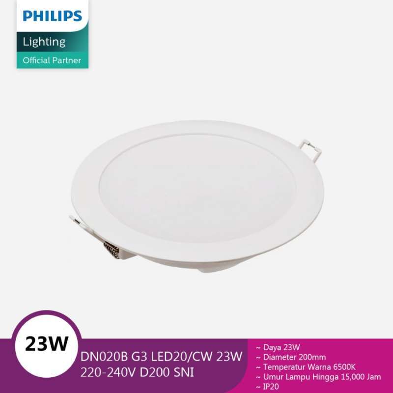 Jual Lampu Downlight Philips 20 Watt Original Murah - Harga Diskon Juni 2024 | Blibli.com