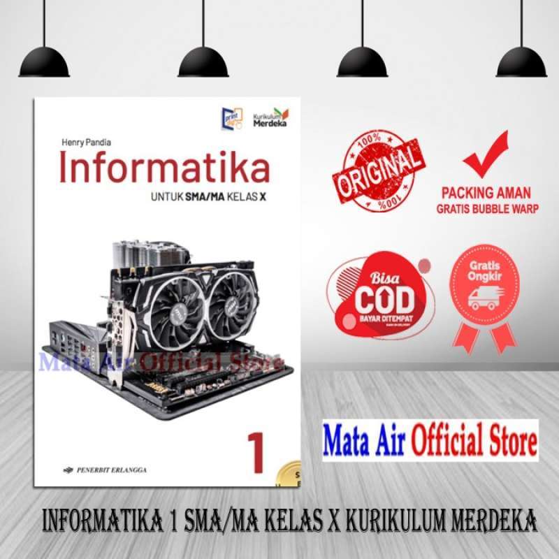 Promo Informatika 1 Untuk Sma/Ma Kelas X Kurikulum Merdeka - Henry ...